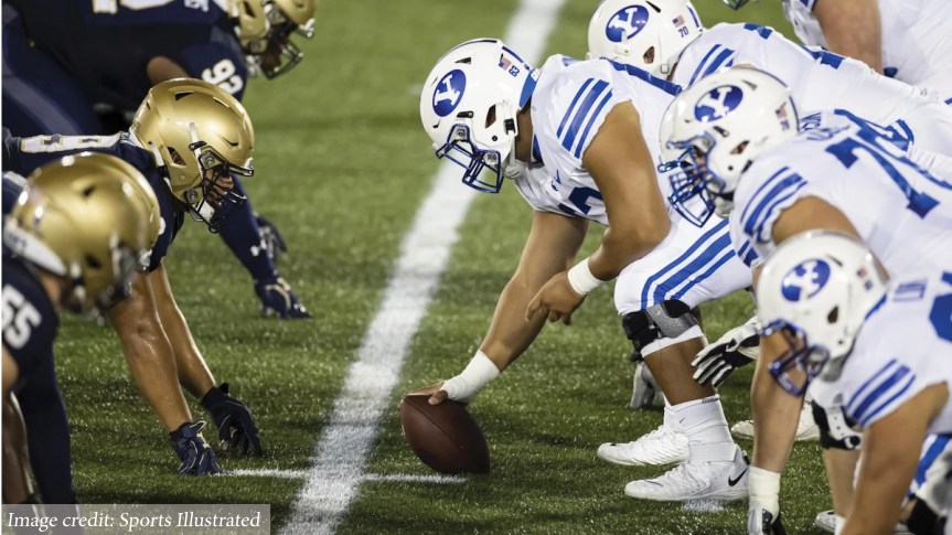 BYU Football: Three Reasons why the Offensive Line is the strongest ...