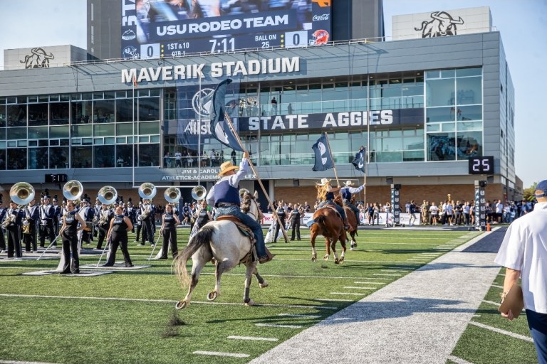 Aggies Kick Off Mendenhall Era with Win: Utah State Beats UTEP 28–16 ...